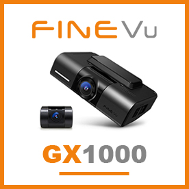 FineVu GX1000 Dashcam | Front and Rear | 3 Year Warranty